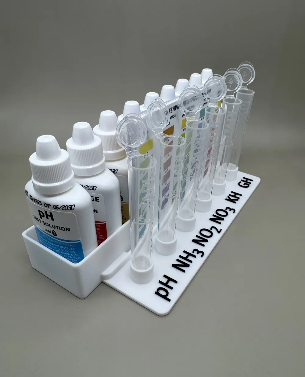 API Freshwater Test Kit Organizer (Extended) - Free 3D Print Model ...
