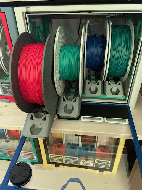 Filament Storage Box with Silica Gel Boxes by Napsoul MakerWorld ...