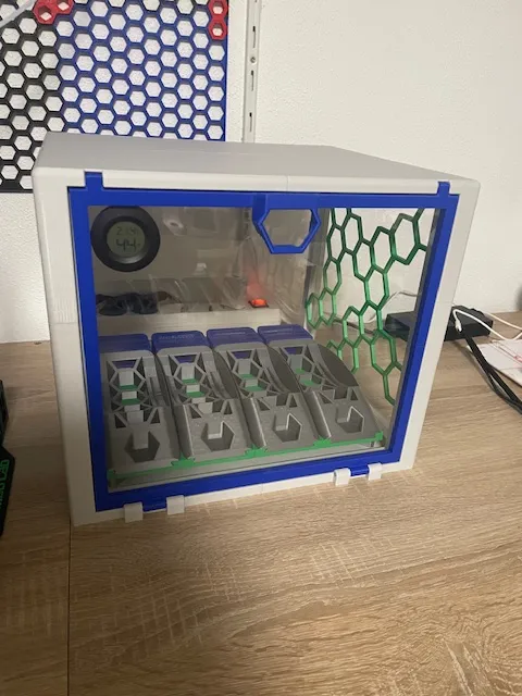 Filament Storage Box with Silica Gel Boxes by Napsoul MakerWorld ...