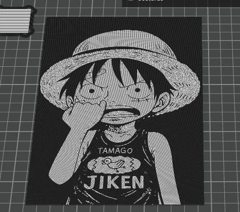Luffy Hueforge - Free 3D Print Model - MakerWorld