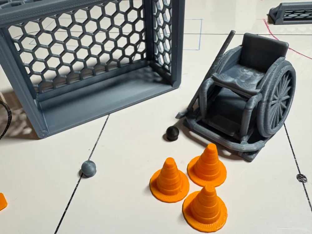 Manual sports wheelchairs by familieKP MakerWorld: Download Free 3D Models