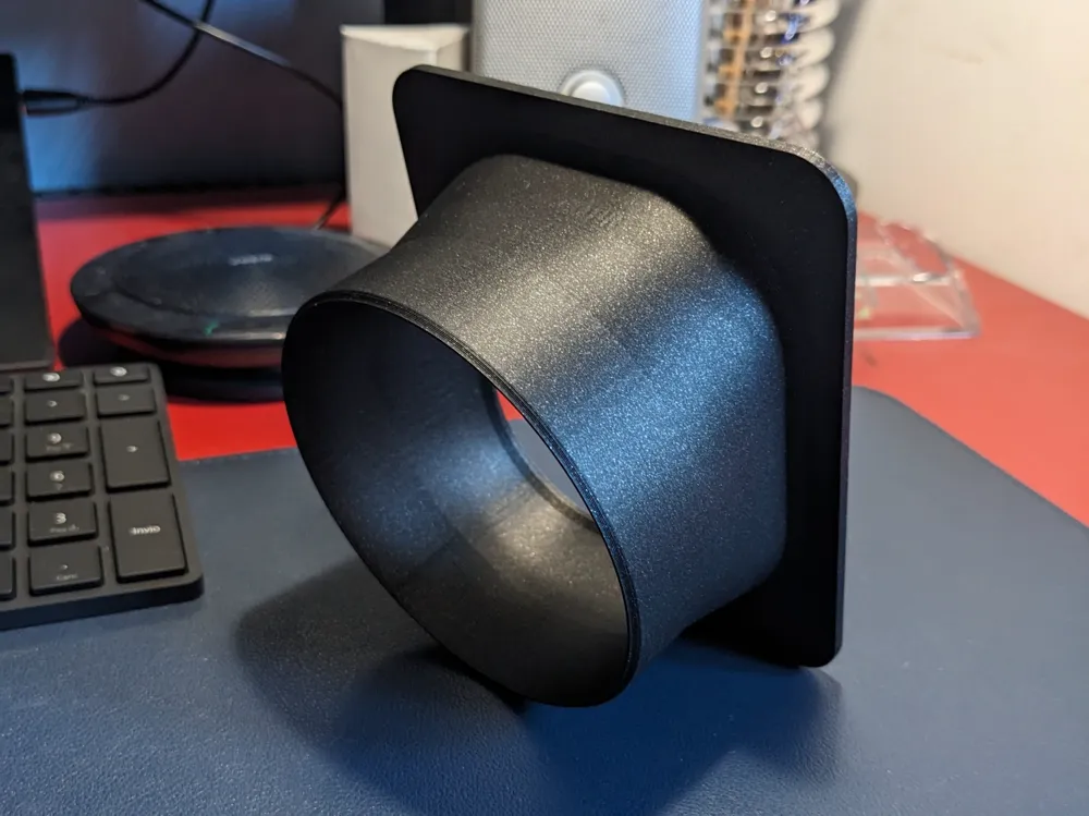 Bambu P1S exhaust fan duct with magnets by Paolo Valli - MakerWorld