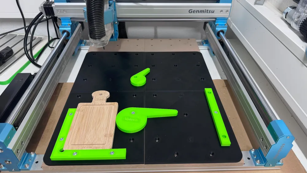 Genmitsu 4040 Pro (sacrificial board and clamping tools) by Daniel ...