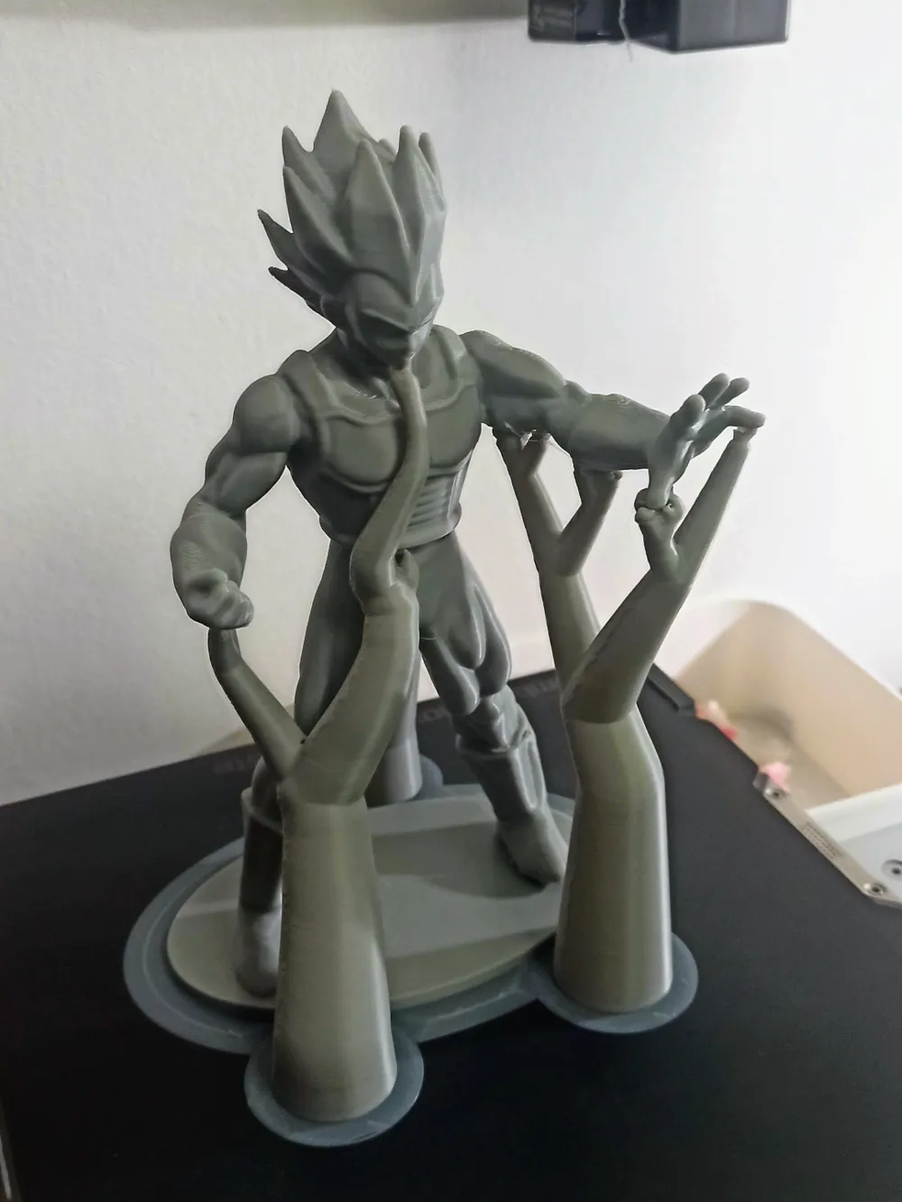 Vegeta figure: 3 different versions and colors by Savo222 MakerWorld ...