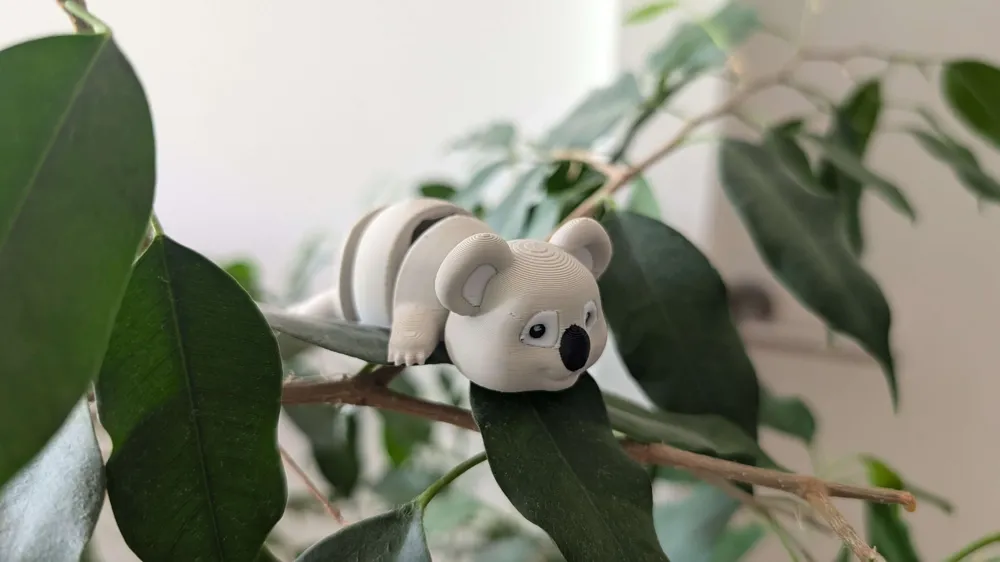 Koala Bear - Articulated Figure Keychain - Free 3D Print Model - MakerWorld