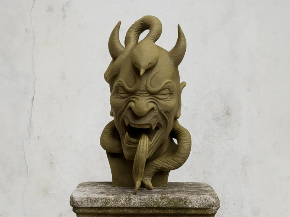 The Snake Demon – Guardian of Hidden Power by Go3D MakerWorld: Download ...