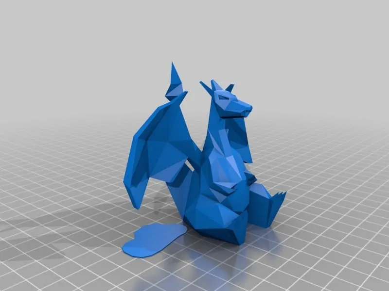 Charizard Low-Poly Pokemon by 3Demon by 3Demon MakerWorld: Download ...