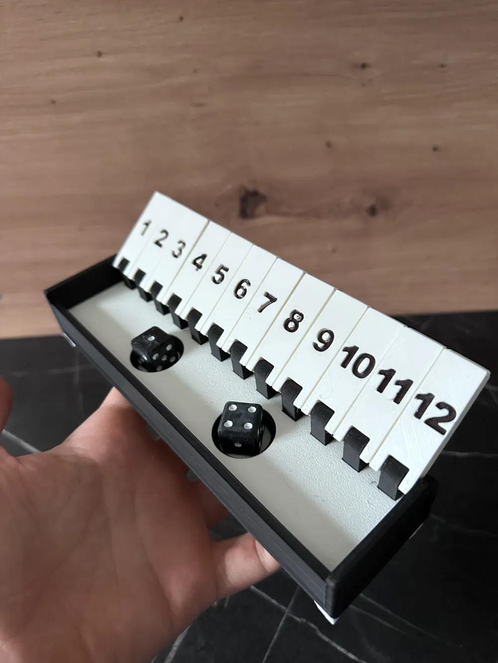 Shut the Box (12 Numbers) - 3D Printable Game by Solxie MakerWorld ...