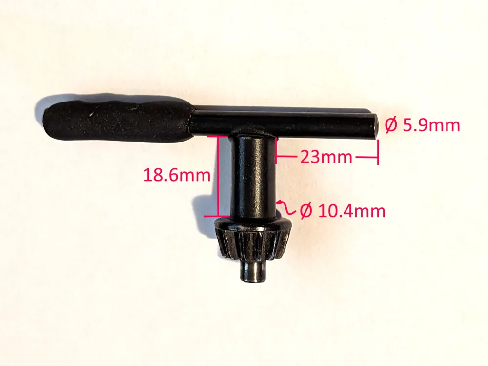 Drill Chuck Key Holder by Ken Mills - MakerWorld