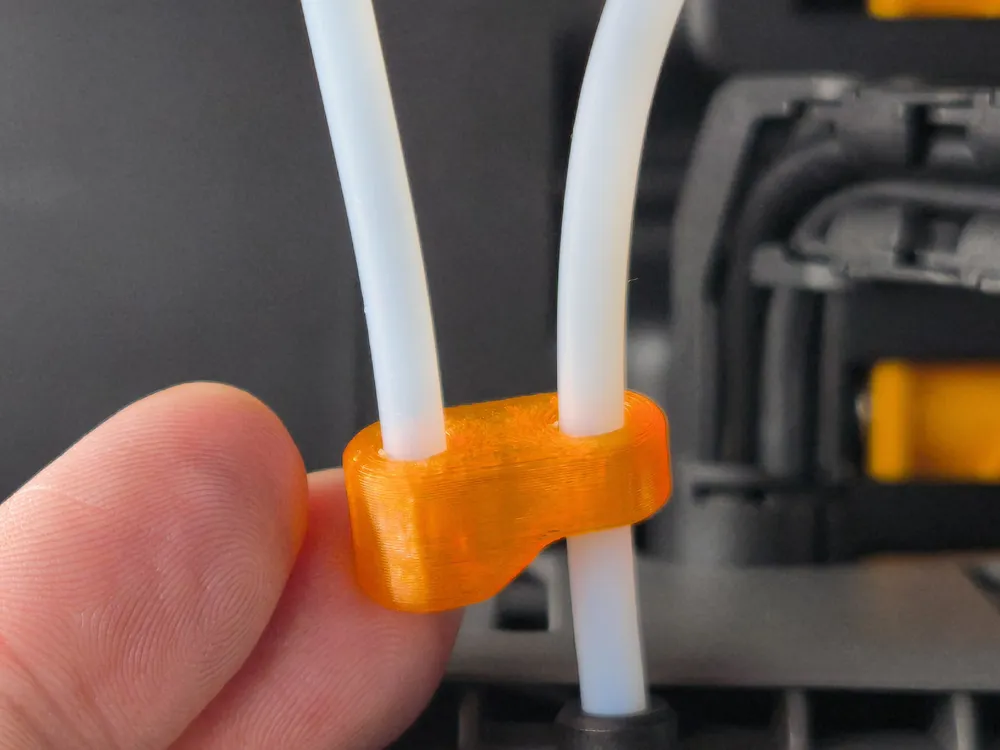 PTFE tube bracket for TPU on H2D by thrutheframe MakerWorld: Download Free 3D Models