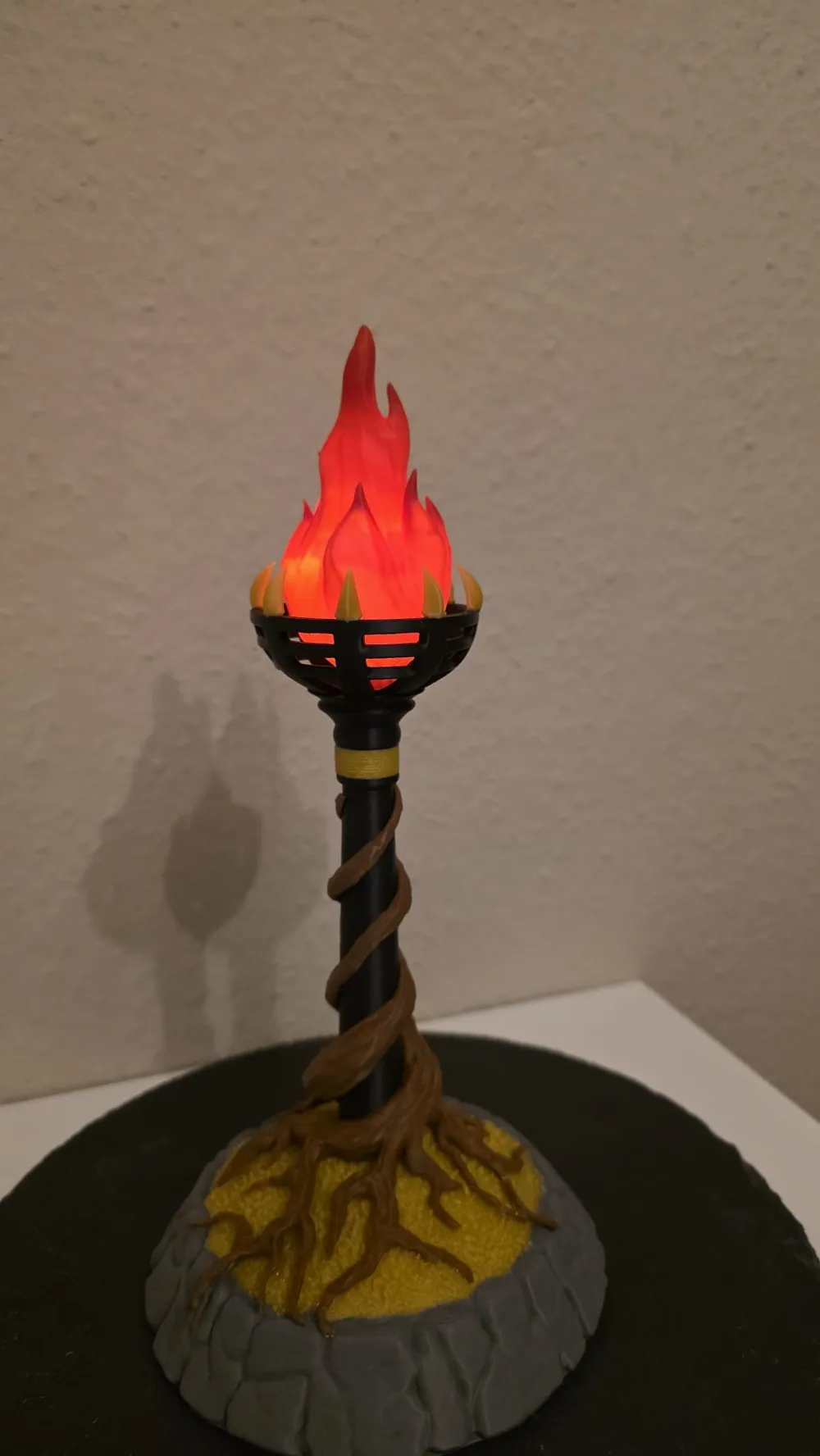 Forest Guardian Torch - Free 3D Print Model - MakerWorld