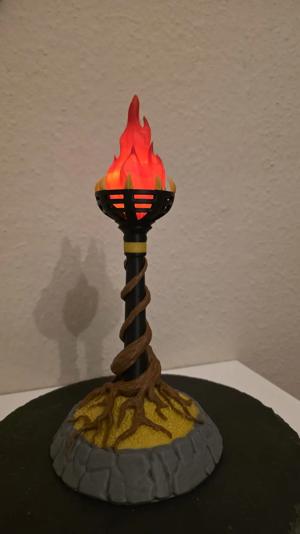 Forest Guardian Torch - Free 3D Print Model - MakerWorld