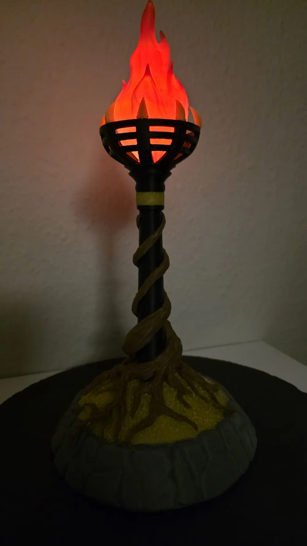 Forest Guardian Torch - Free 3D Print Model - MakerWorld