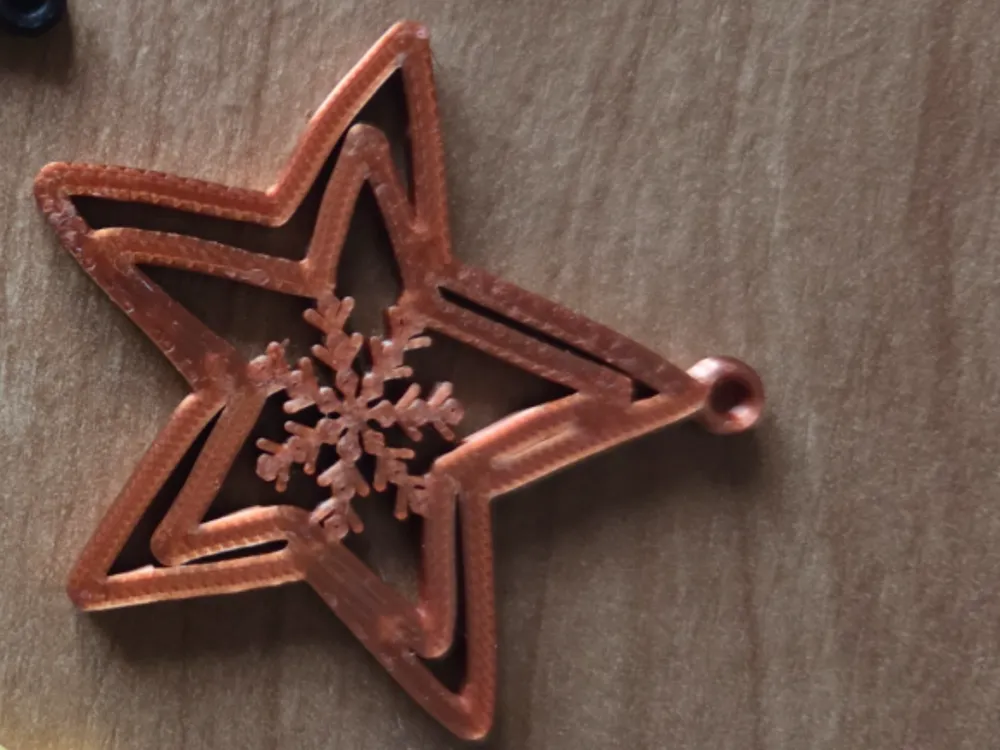 Christmas star - Free 3D Print Model - MakerWorld