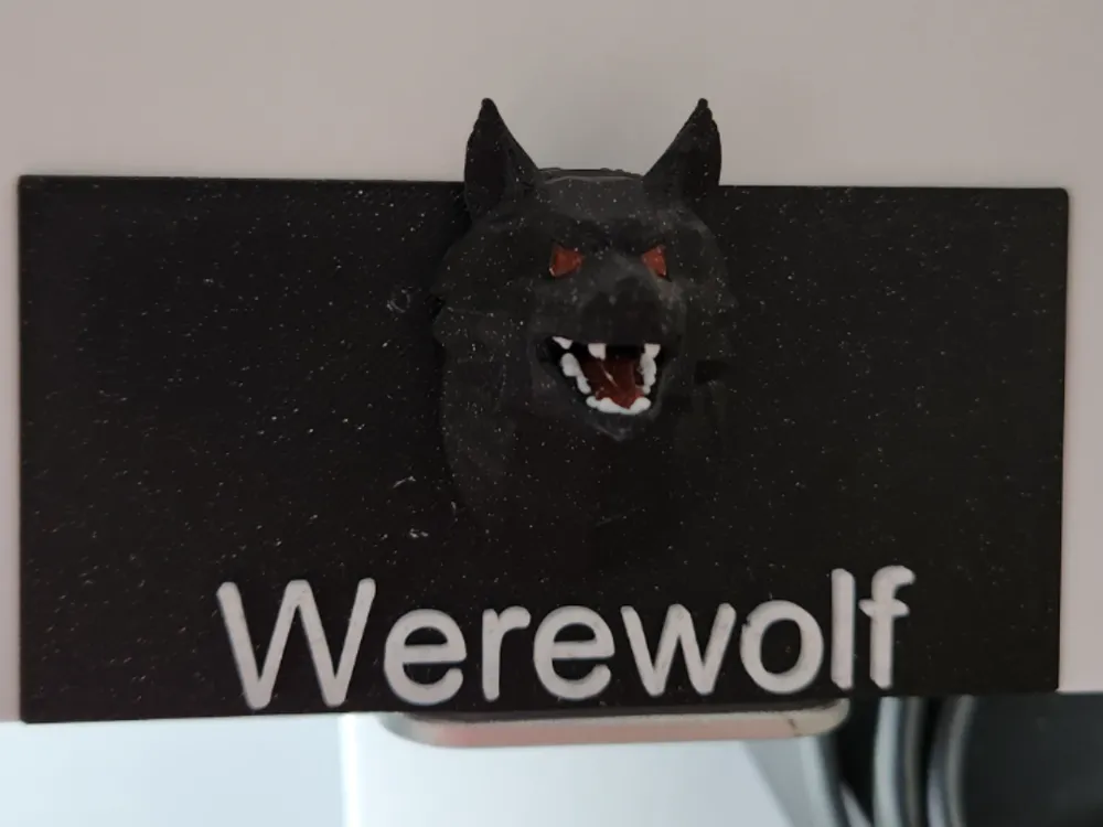 Werewolf Pilot Badge Remixed by Station - MakerWorld