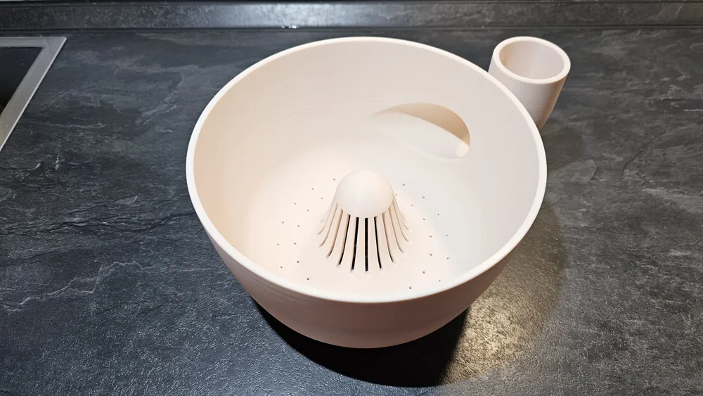 HydroBowl – Smart Fruit & Veggie Washer - Free 3D Print Model - MakerWorld