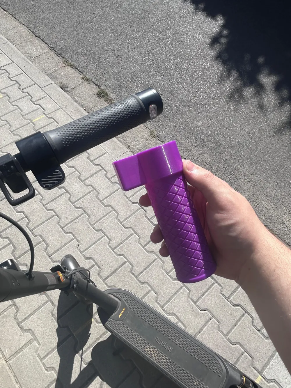 Scooter handle (Ninebot/ Xiaomi...) - Free 3D Print Model - MakerWorld