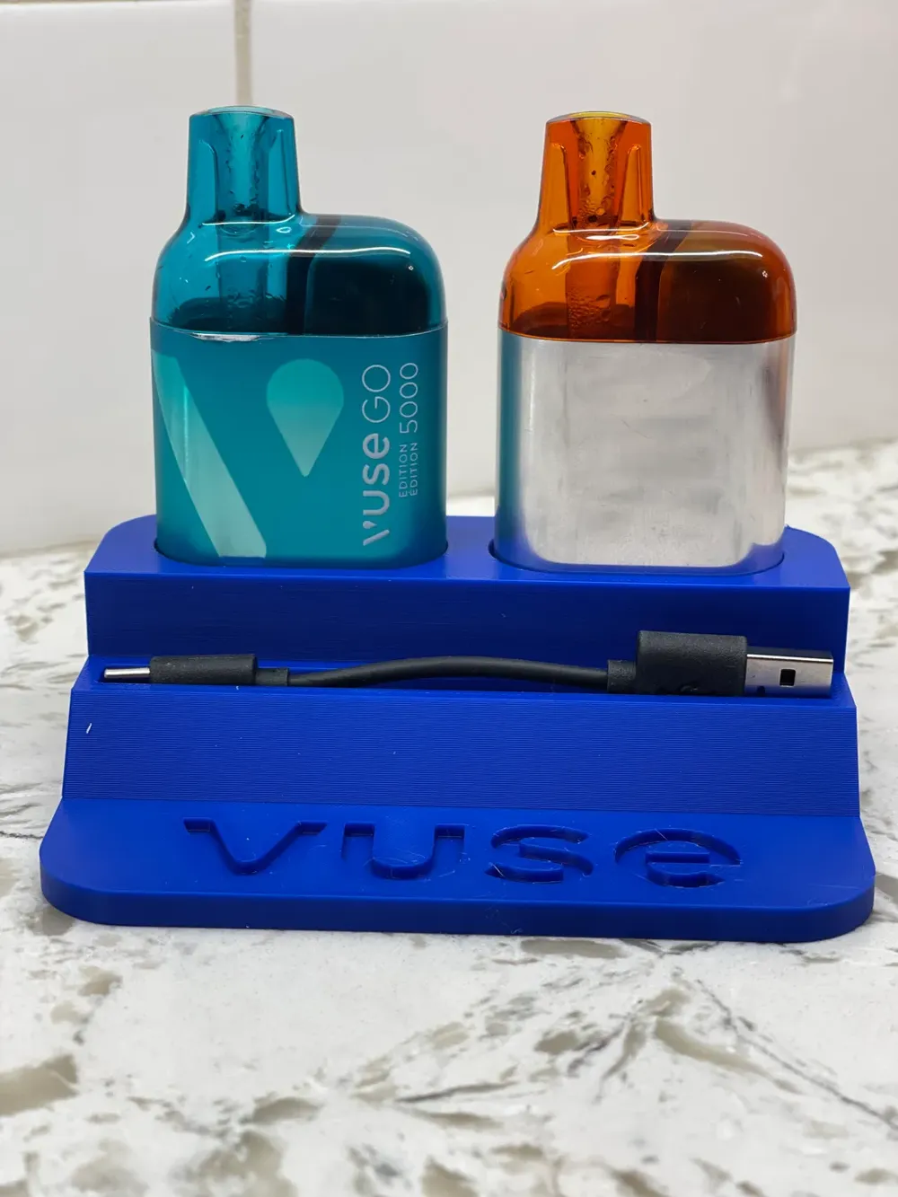 VUSE 5000 DOUBLE VAPE HOLDER by BD 3D PRINTING - MakerWorld