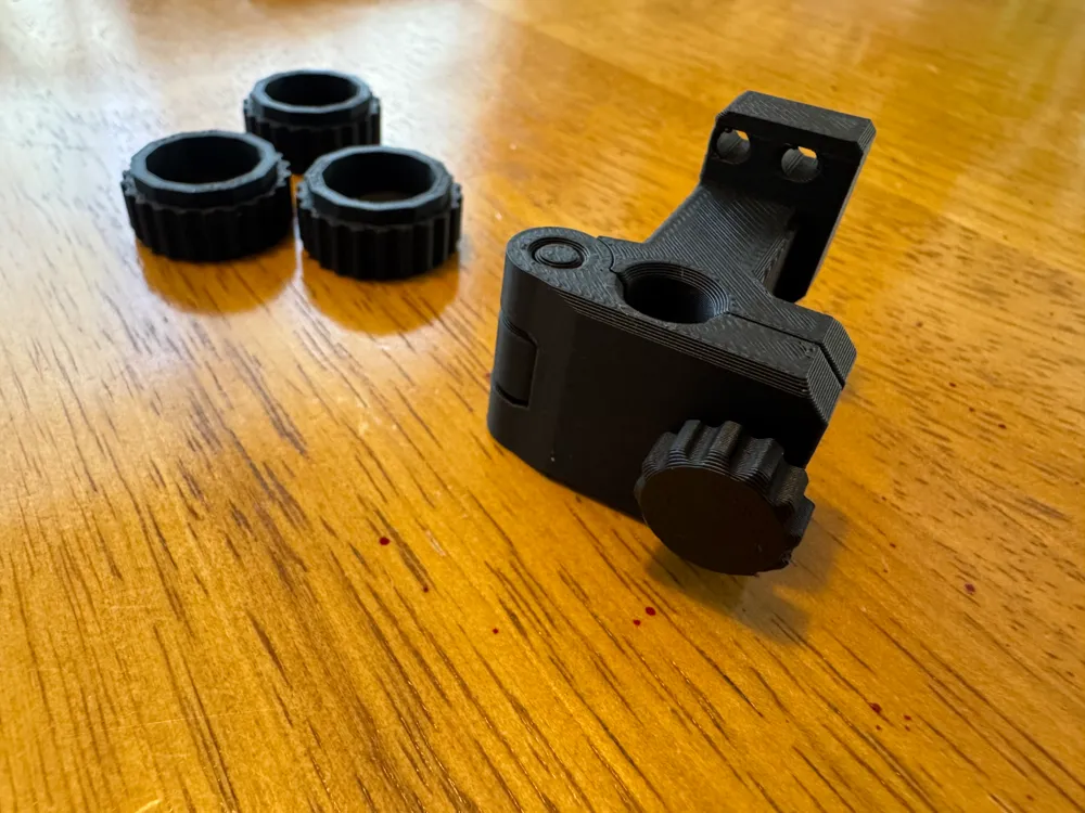 dial indicator 8mm and 9.5mm mount for x1c p1s - Free 3D Print Model ...