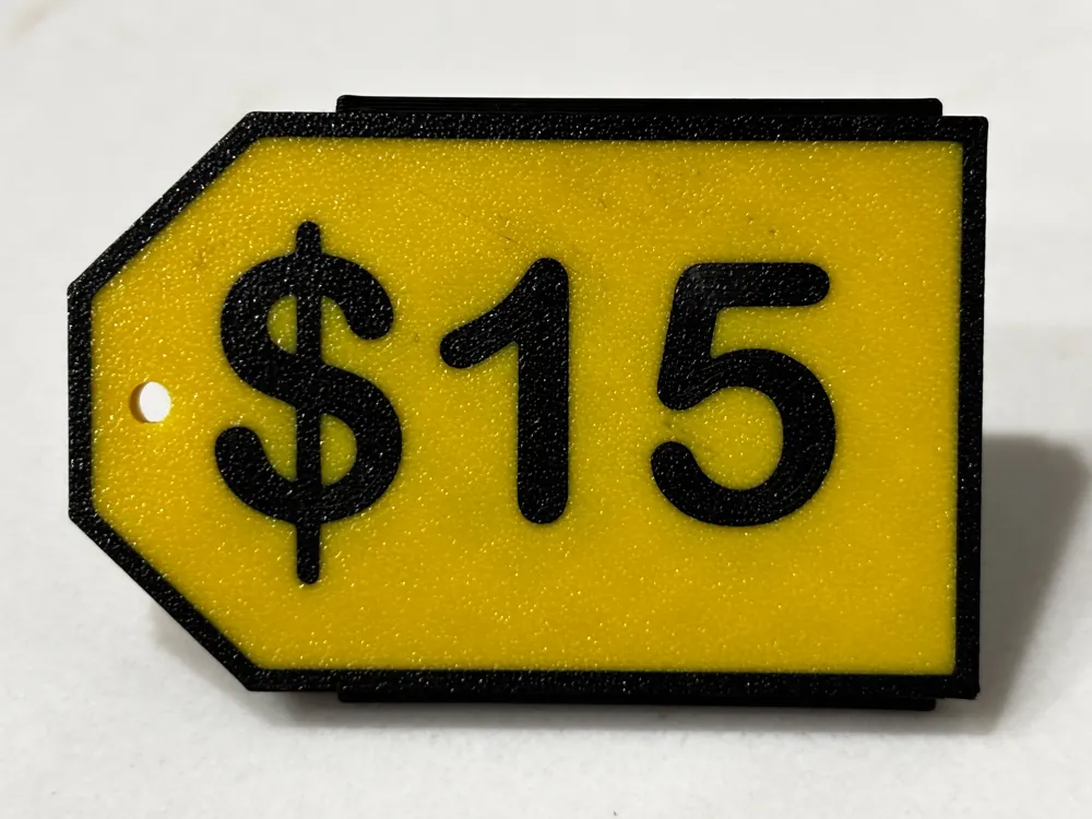 Pre-Made and Customizable Price Tags and Stand by NSG3Dprinting ...