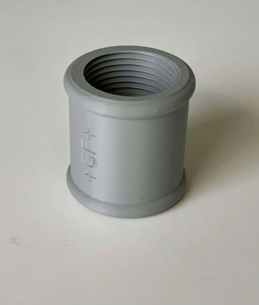 1" pipe coupling BSP thread by Tomas1988 MakerWorld: Download Free 3D ...