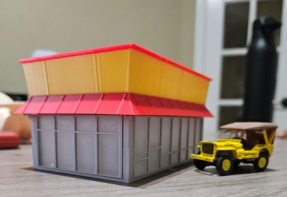 1-64 Waffle House Inspired Mini by Bokkins3d MakerWorld: Download Free ...