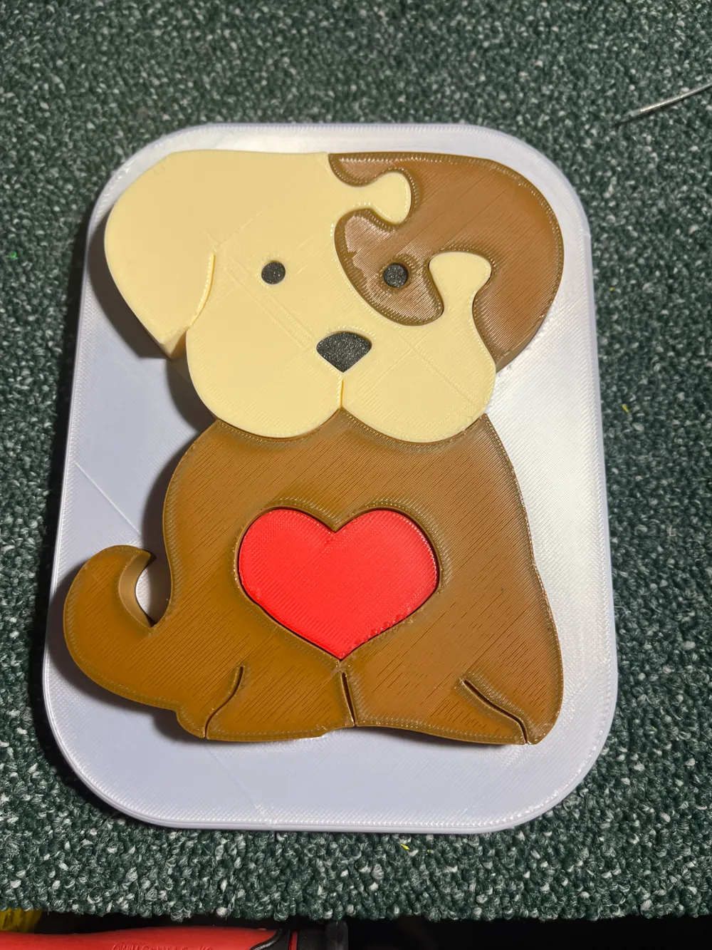 Dog puzzle for kids by ideat0m - MakerWorld