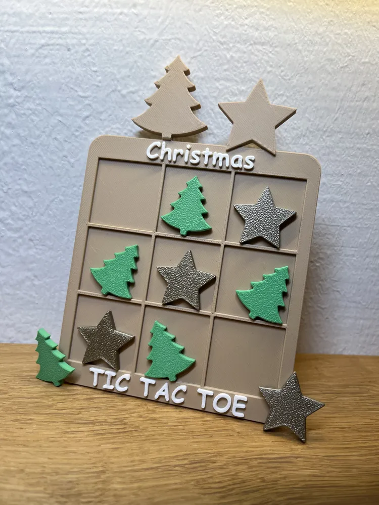 Christmas Tic Tac Toe – Festlicher Spielspaß – Kostenloses 3D ...