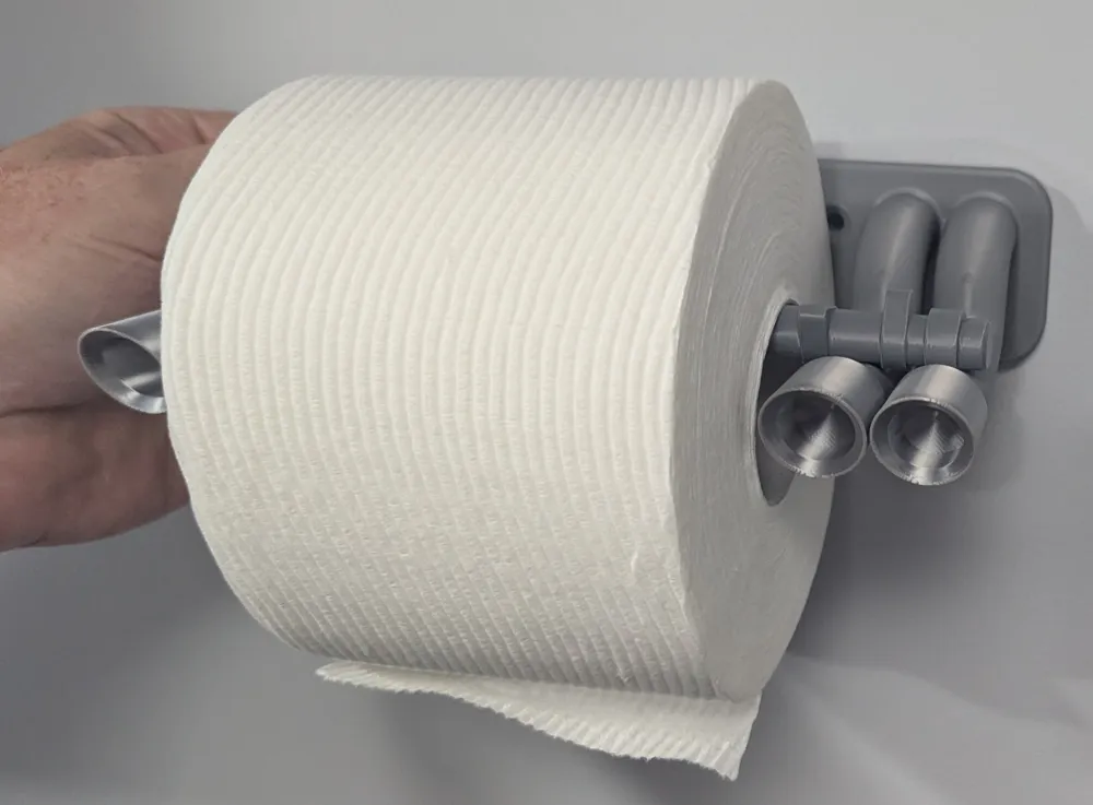 Hot Rod Toilet paper holder by B-prints MakerWorld: Download Free 3D Models