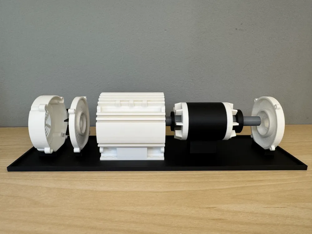 Simplified Electrical Motor Engine by Lukas MakerWorld: Download Free ...