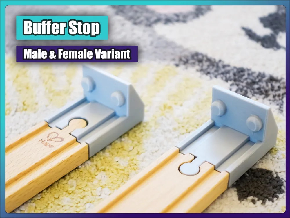 BRIO Buffer Stop by AU3D MakerWorld: Download Free 3D Models