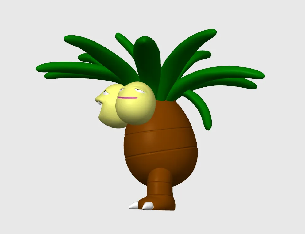 Pokémon #103—Exeggutor Pokémon by 手残的Leo - MakerWorld