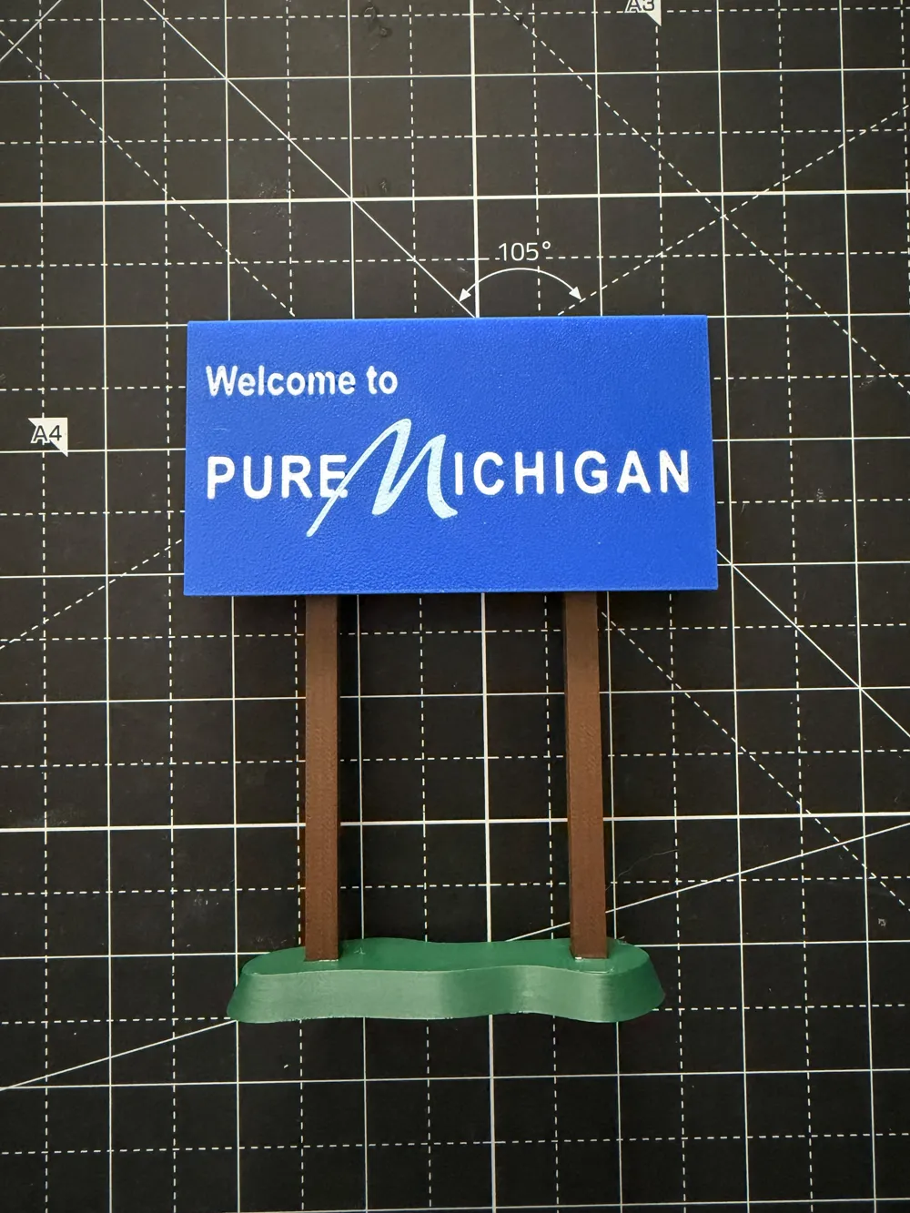 US State Welcome Signs - ALL STATES (coming soon) - Free 3D Print Model ...