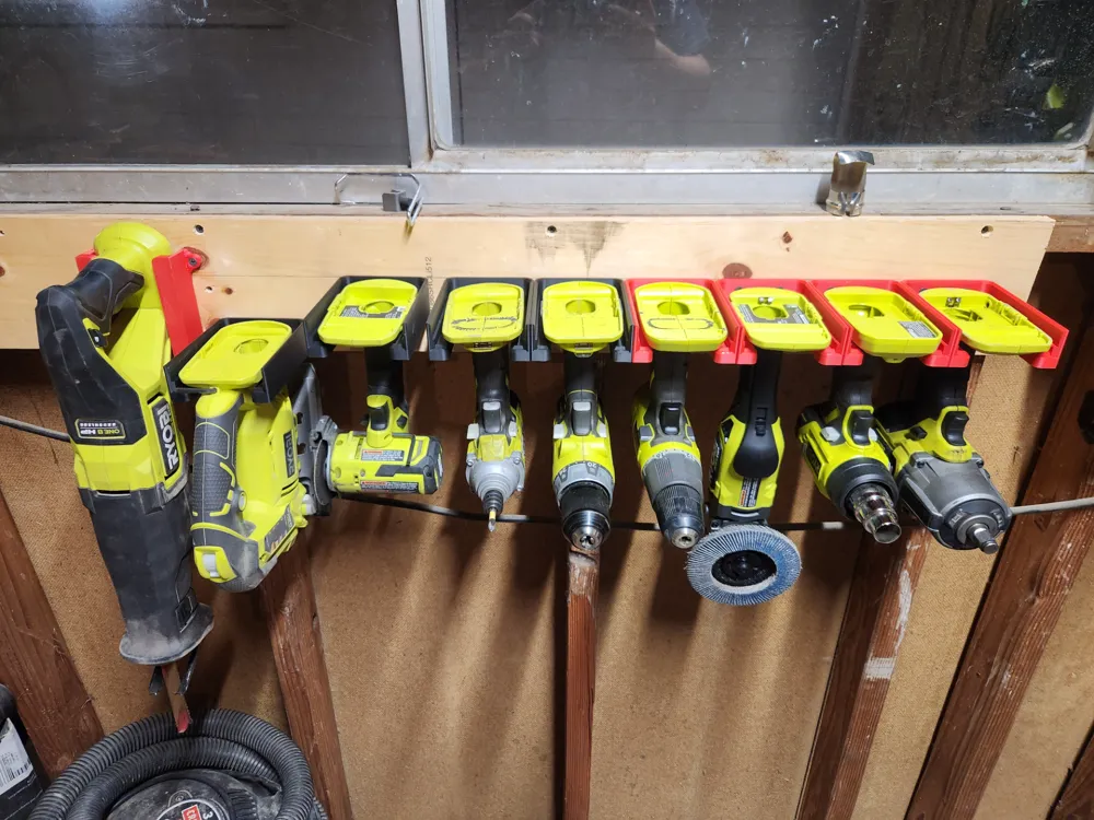 Ryobi Tool Wall Hanger Vertical Mount Remixed by PhantomRaisin ...