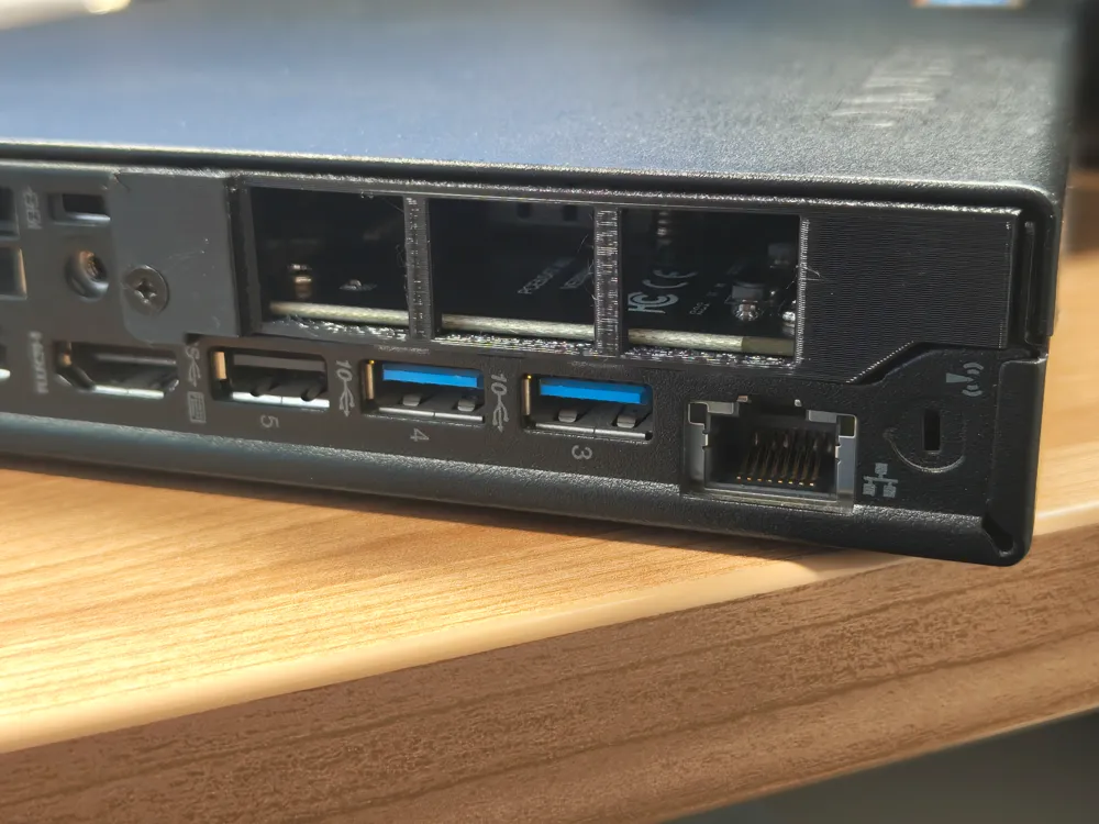 Lenovo M720Q/M920Q HDD controller bracket ASM1166 - Free 3D Print Model ...