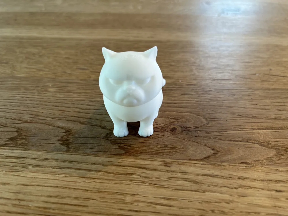 Grumpy/Evil Cat - Free 3D Print Model - MakerWorld