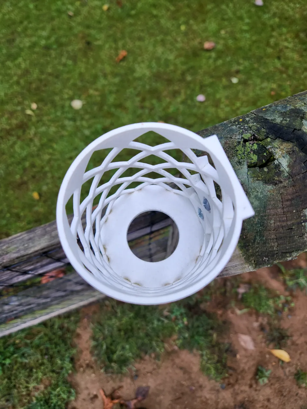 Tiki Torch/Bottle Fence Post Holder by dry3210 - MakerWorld