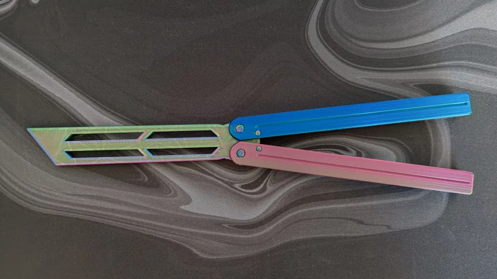 Butterfly Balisong Messer Trainer - Free 3D Print Model - MakerWorld