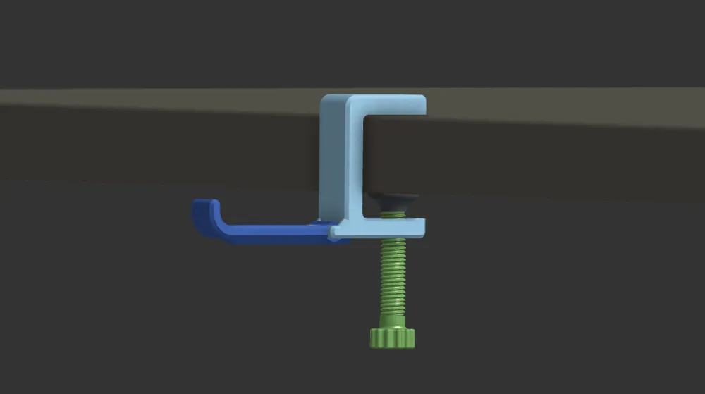 Adjustable Folding Hook by Table Salt MakerWorld: Download Free 3D Models