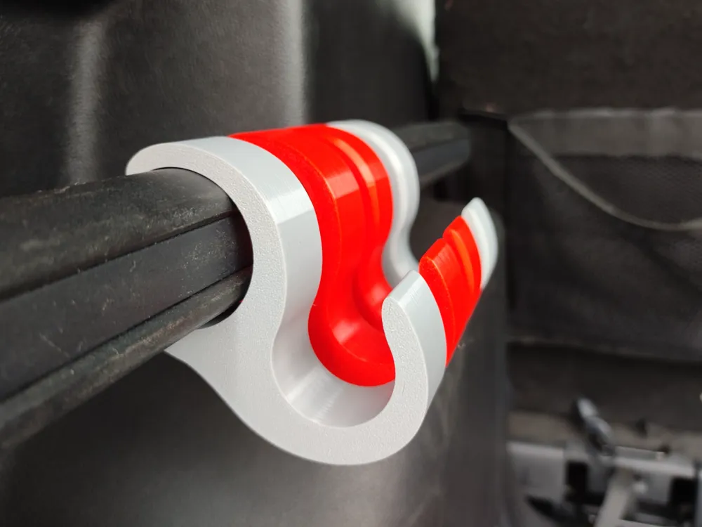 Skoda Yeti hook and hooked box for boot rails by Josef Vojtechovsky ...