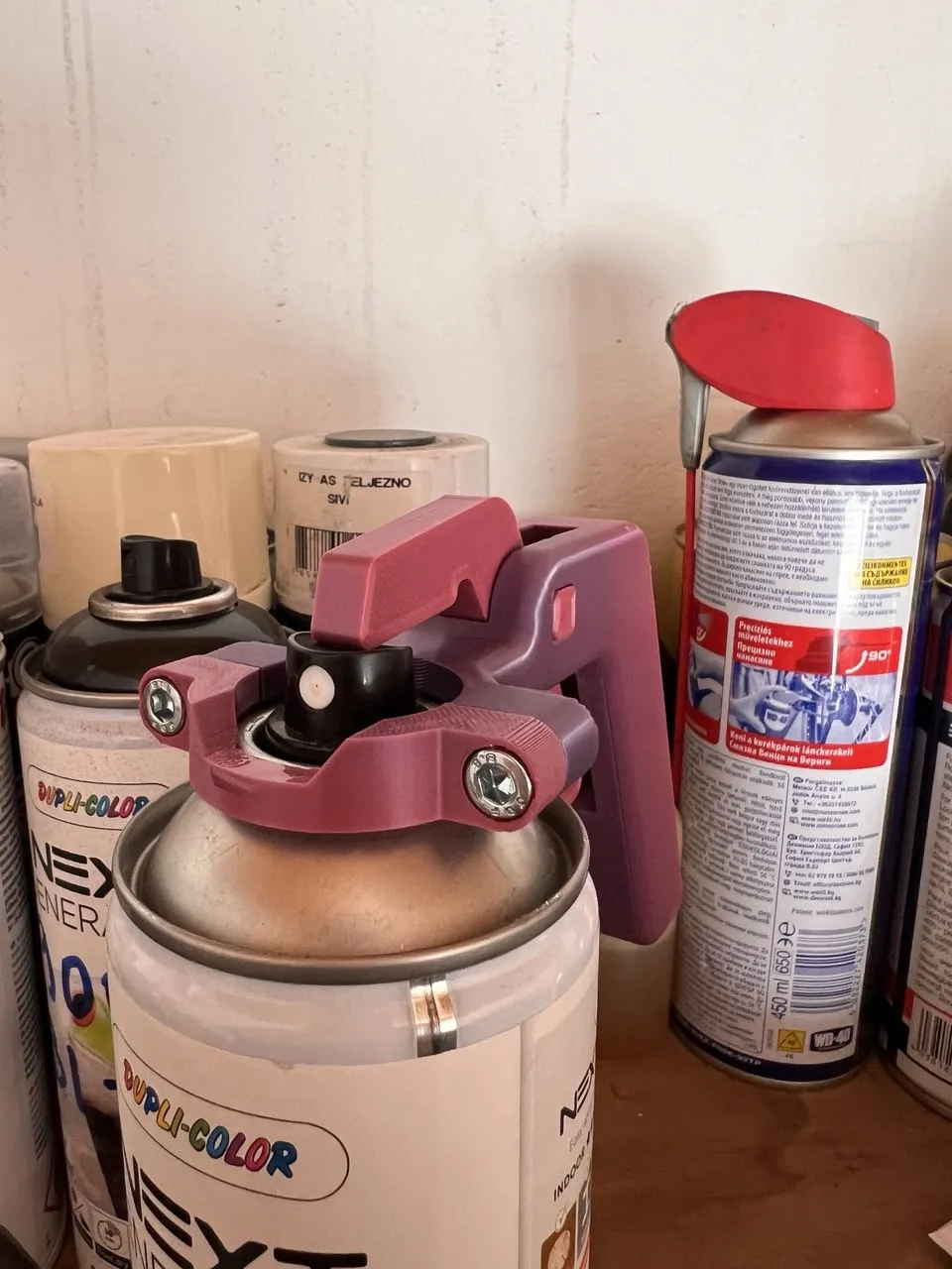 Spray Paint Can Trigger Handle by 3dii MakerWorld: Download Free 3D Models