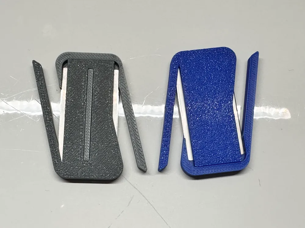 Safety Razor Blade Cutter - Free 3D Print Model - MakerWorld