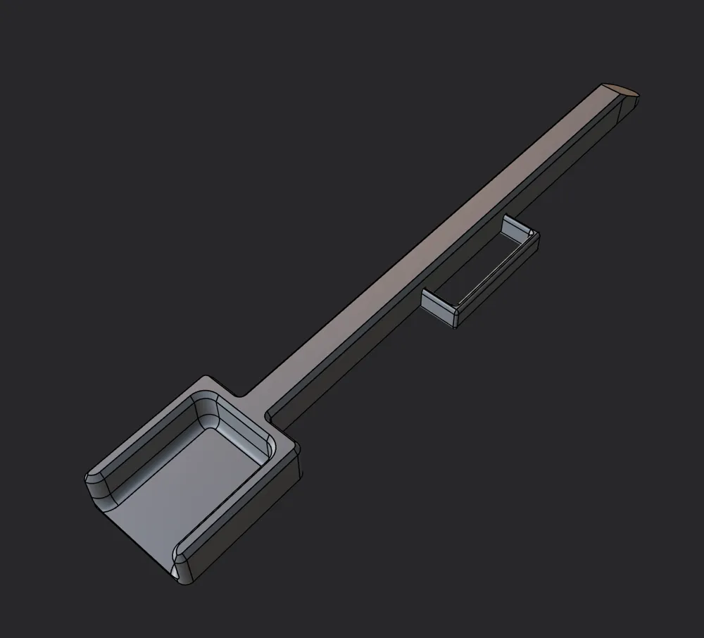 Herb Scoop & Dab Tool Keychain Remixed by Level One Prints - MakerWorld