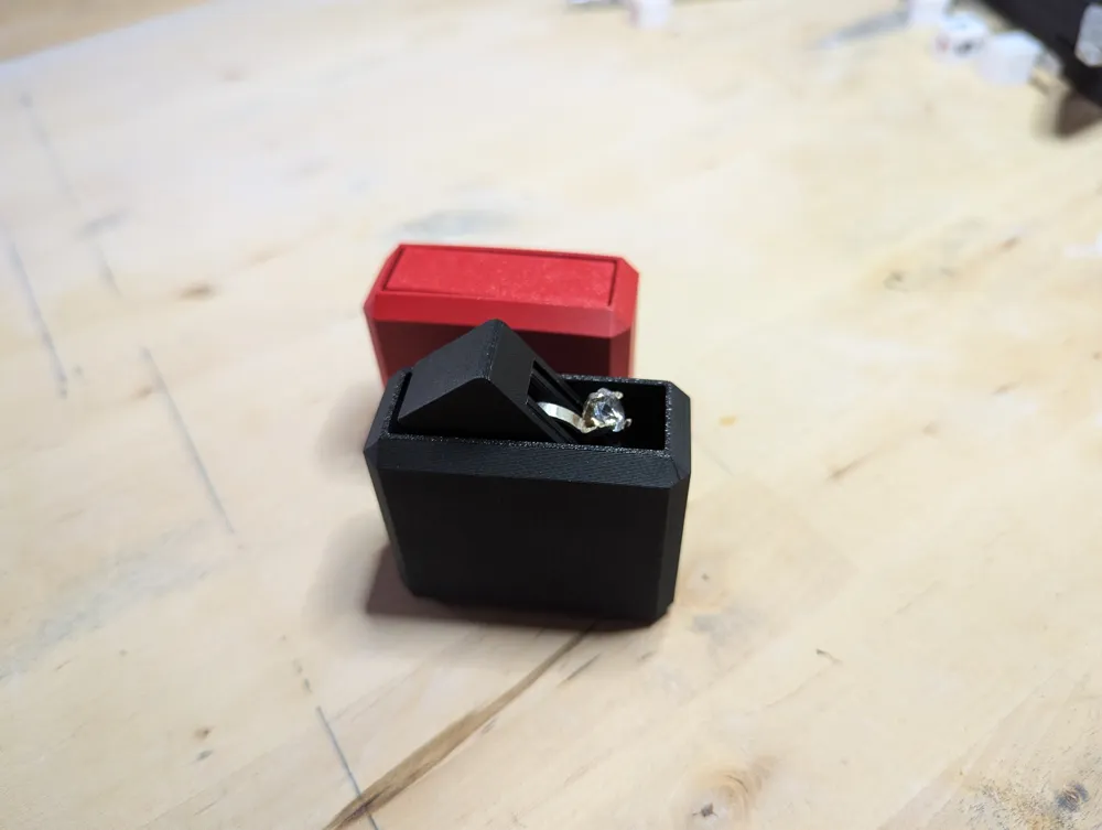 Rotating ring box - print in place by FooRandomCreator MakerWorld ...