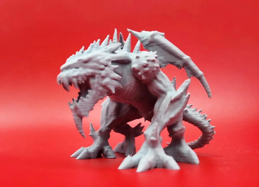Cave Dragon Miniature by Triple G Workshop MakerWorld: Download Free 3D ...