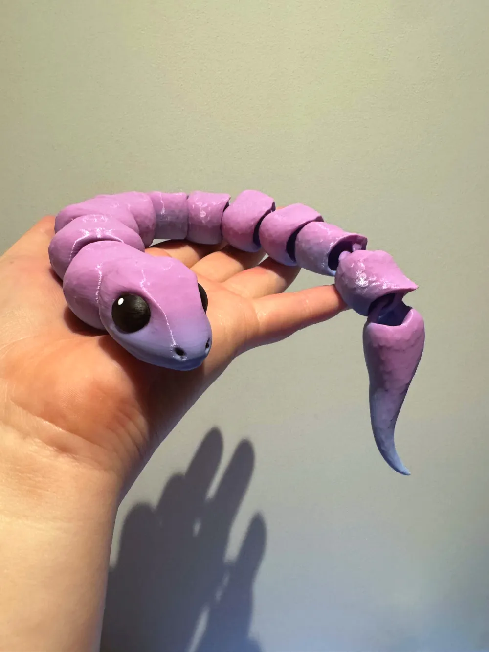 Magnetic Articulated Snake - Fridge Friend! - Free 3D Print Model ...