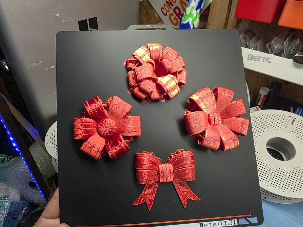 4 Easy to Print Bows - Free 3D Print Model - MakerWorld