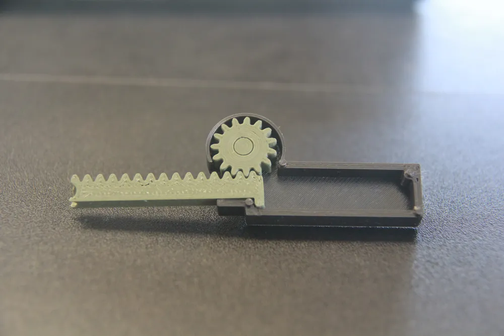 Rack and Pinion Gear – Linear Motion Mechanism - Free 3D Print Model ...