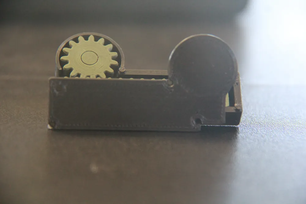 Rack and Pinion Gear – Linear Motion Mechanism - Free 3D Print Model ...