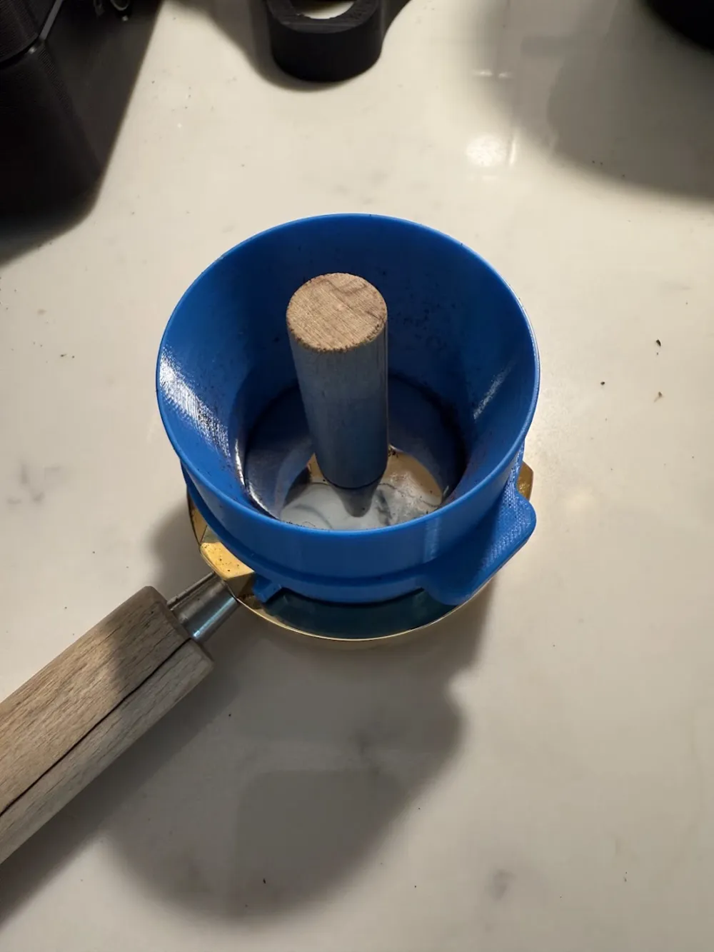 Strietman Twist Funnel Tamp-Through and Drip Tray by damado - MakerWorld